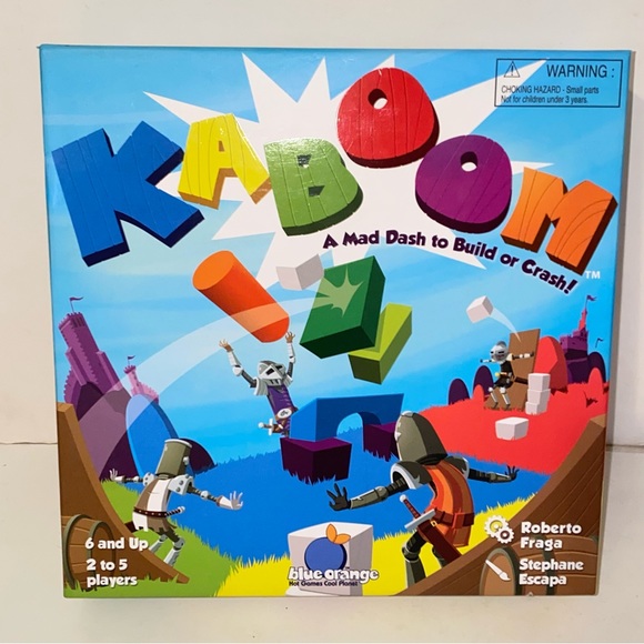 Blue Orange Games | Games | 23 Kaboom A Mad Dash To Build Or Crash ...